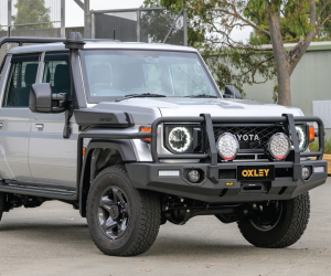 OXLEY Bull Bar to suit Landcruiser 79 Series Dual Cab 2024 - Oxley