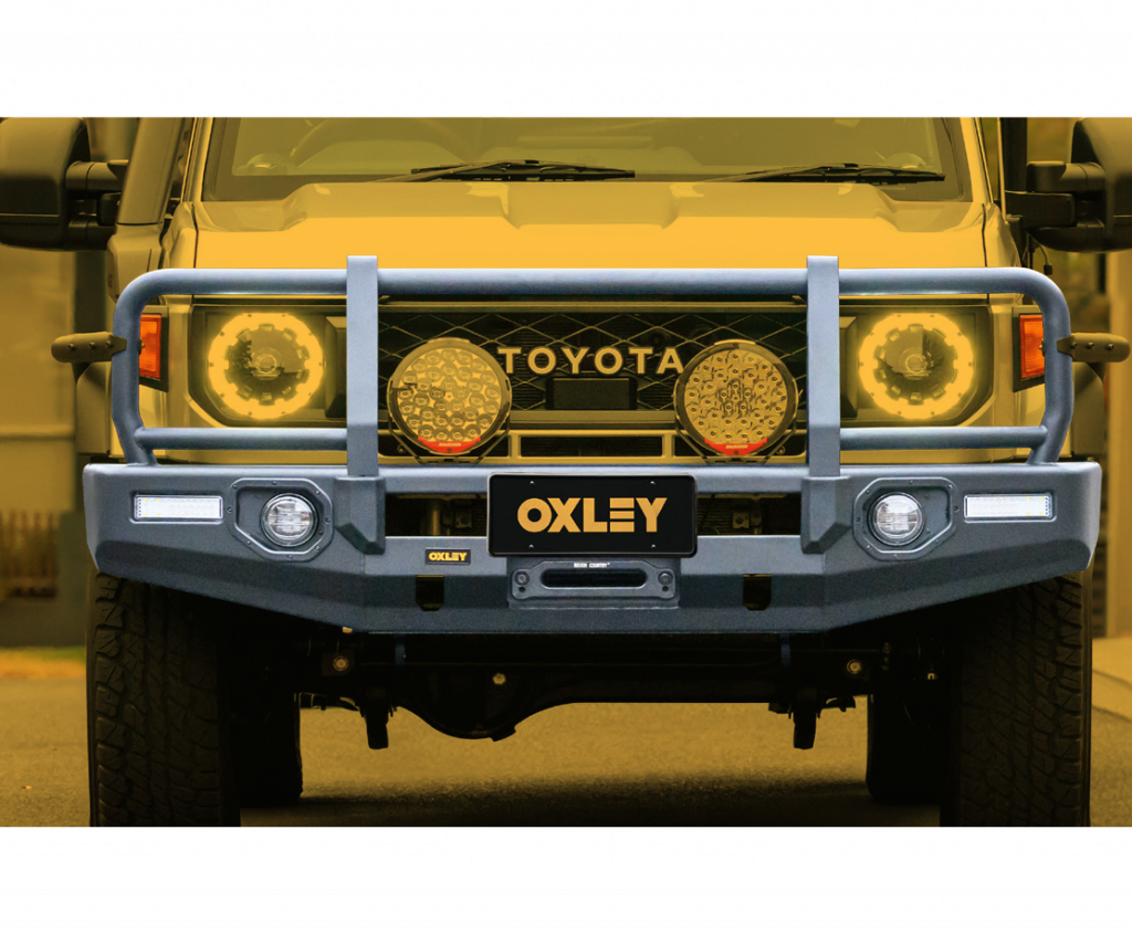 OXLEY Bull Bar to suit Landcruiser 79 Series Dual Cab 2024 - Oxley