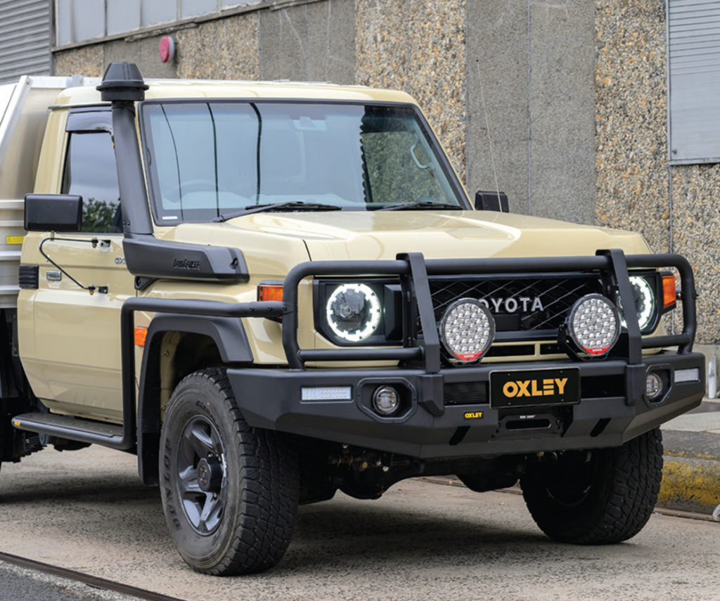 OXLEY Bull Bar to suit Landcruiser 79 Series Single Cab 2024 - Oxley
